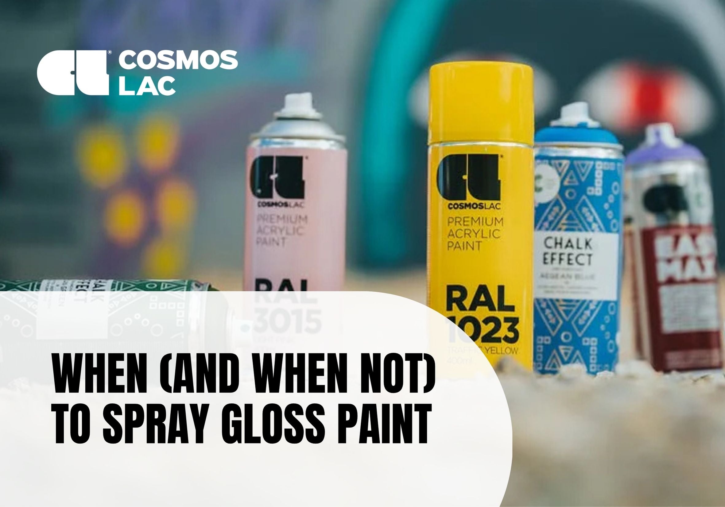 When to Spray Gloss Paint: Tools & Tips – Cosmos Lac AU